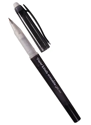 Ручка гелевая Paper Mate, Erasable, пиши-стирай черная (244975) купить ...