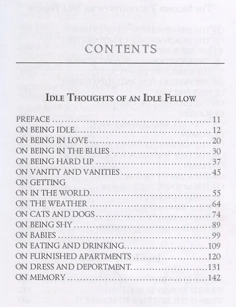 Idle Thoughts = Праздные мысли праздного человека. Т. 3: на англ.яз (Джером Клапка Джером ...