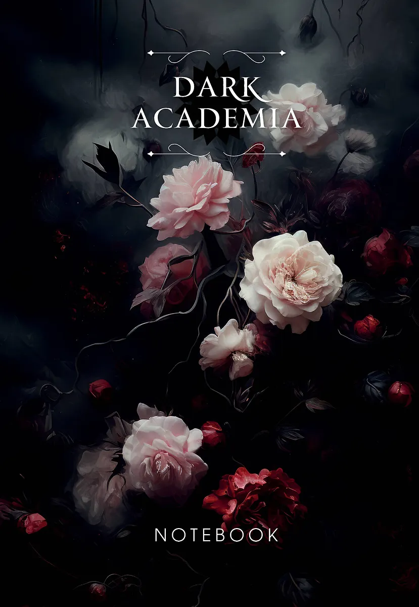 Dark Academia notebook (цветы) - купить книгу с доставкой в интернет ...