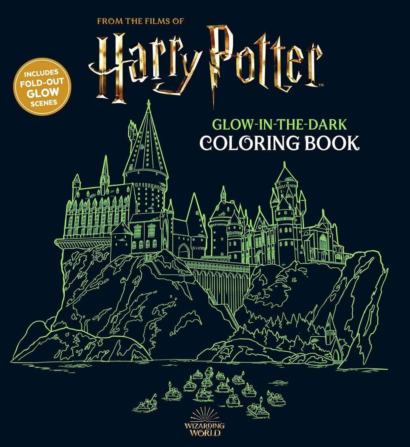 HARRY POTTER GLOW COLORING. Simon& Shuster 📖 купить книгу по выгодной ...