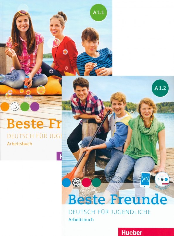 Beste Freunde A1. Paket Arbeitsbuch A1.1 und A1.2 mit 2 Audio-CDs ...