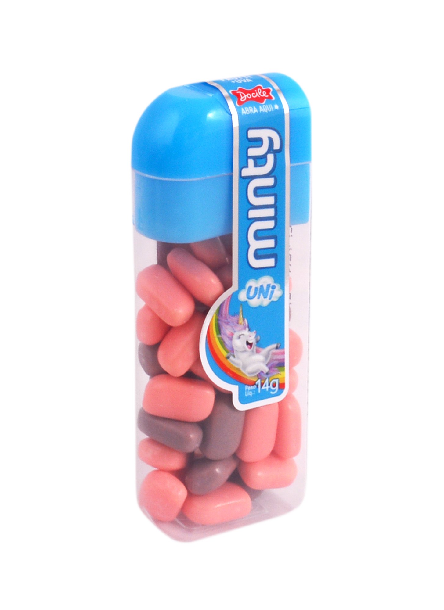 Прессованные конфеты DOCILE MINTY UNI (со вкусом винограда и тутти ...