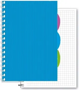 Тетрадь в клетку Notebook, А5, 120 листов, голубая 📖 купить по выгодной ...