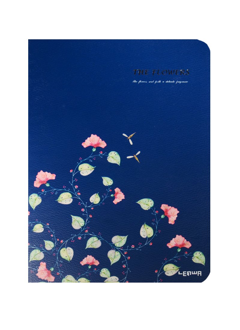 Тетрадь в линейку Lenwa, The flowers, 48 листов ️ купить по выгодной ...
