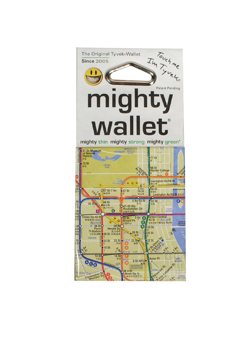 Бумажник DYNOMIGHTY MIGHTY WALLET - NYC Subway Map (00000001044) (DD.DY ...
