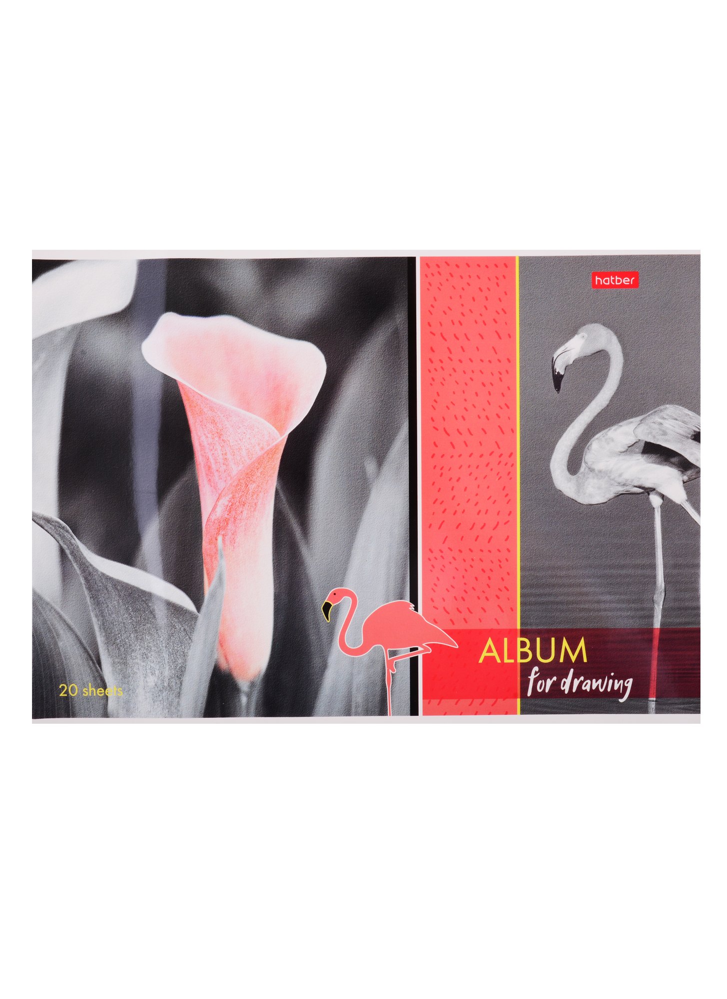 Альбом для рисования Hatber, "Изысканность цвета", А4, 20 листов, на скрепке 🎨 купить по ...