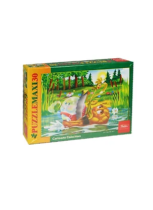 Пазлы 30 MAXI А4ф Пузырь Соломинка и Лапоть (30П34_12735) (21х29см) (3-99л.) (Hatber) (коробка ...