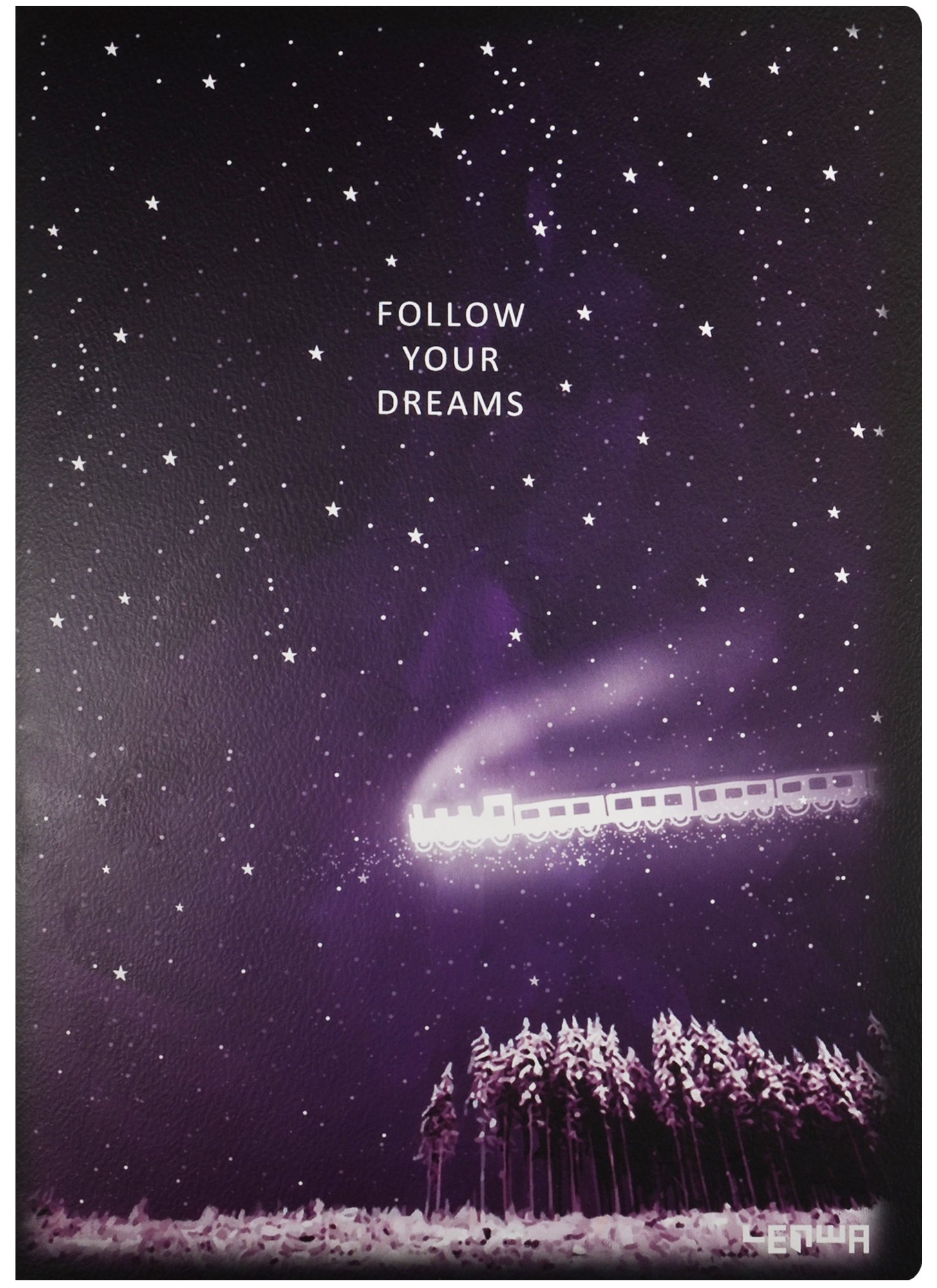 Тетрадь в клетку Lenwa, Follow your dreams, B5, 48 листов ️ купить в ...