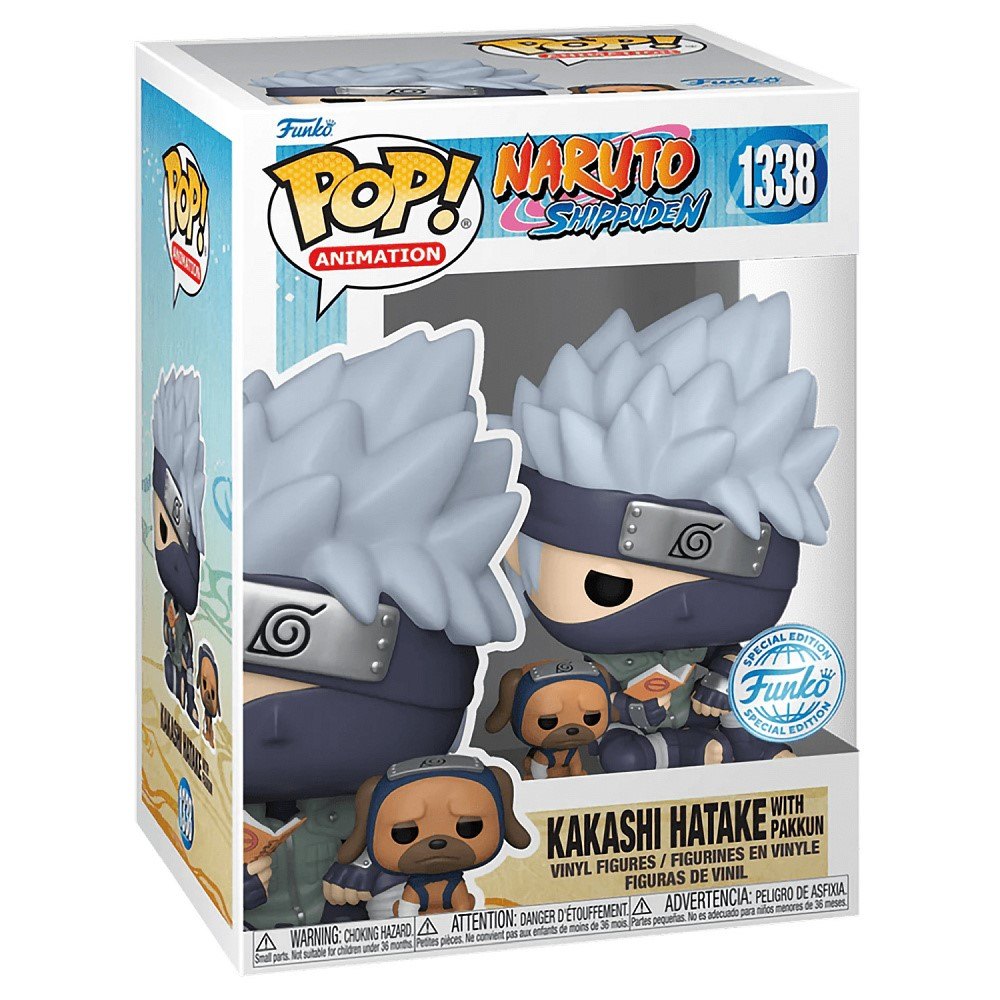 Funko POP Animation Naruto Shippuden Kakashi Hatake with Pakkun Exc 1338 Fun60401 ID 3044349