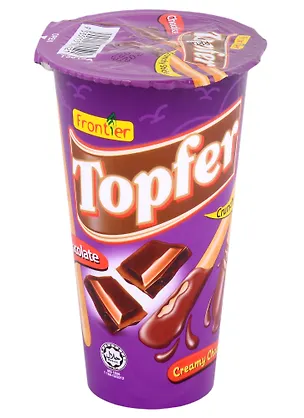 Бисквитные палочки TOPFER с шоколадным кремом Double Chocolate, 40г 📖 ...