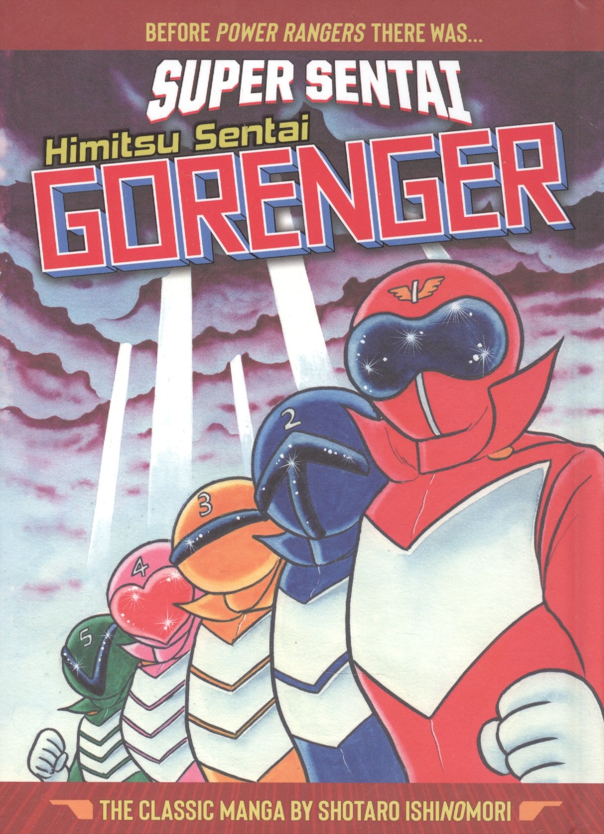 SUPER SENTAI: Himitsu Sentai Gorenger. The Classic Manga Collection 📖 ...
